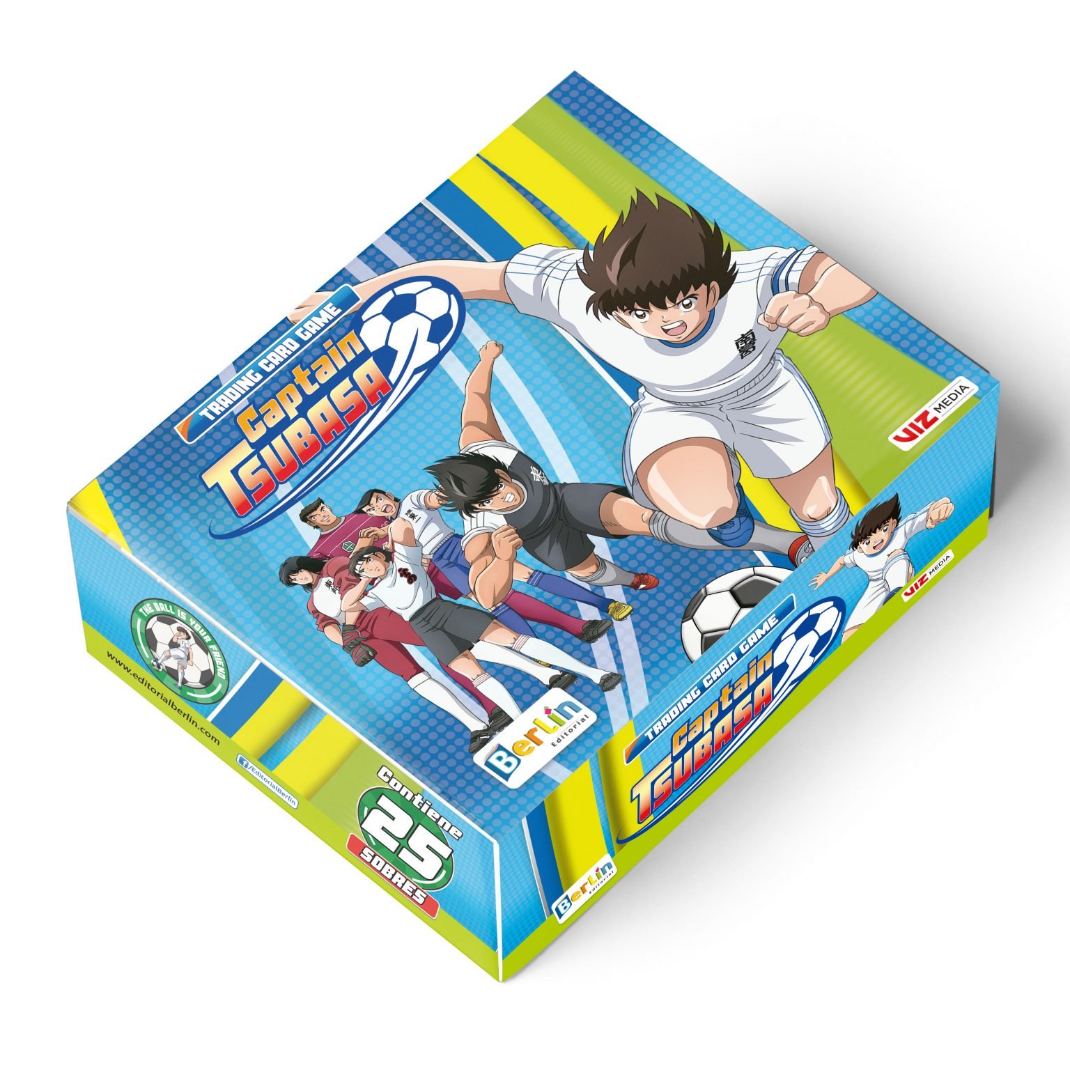 Box Trading Cards Game Captain Tsubasa - Editorial Berlin