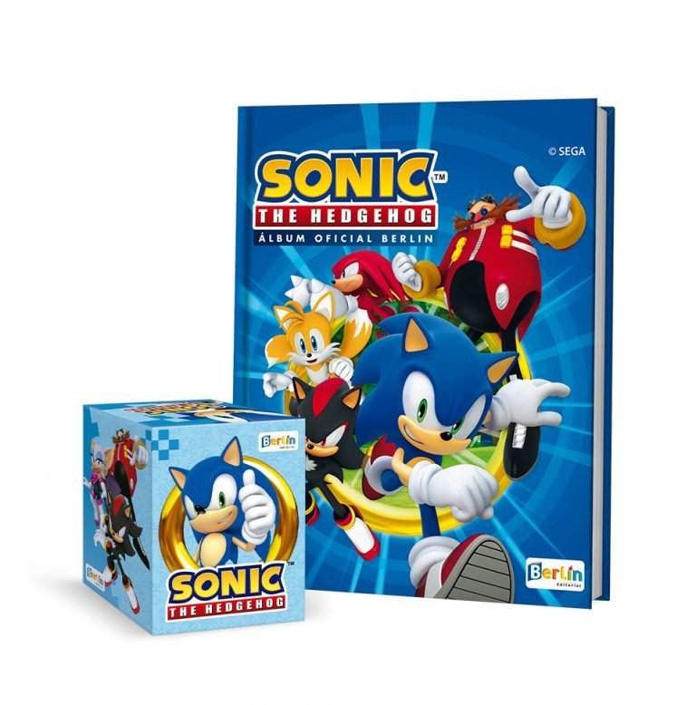 Sonic The Hedgehog, 1 Álbum Tapa Dura + 1 Cajita (50 Sobres ...
