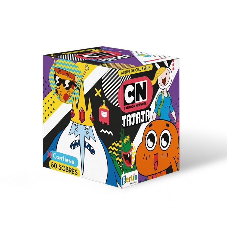 Cartoon Network 2022, 1 Cajita (50 Sobres) - Editorial Berlin