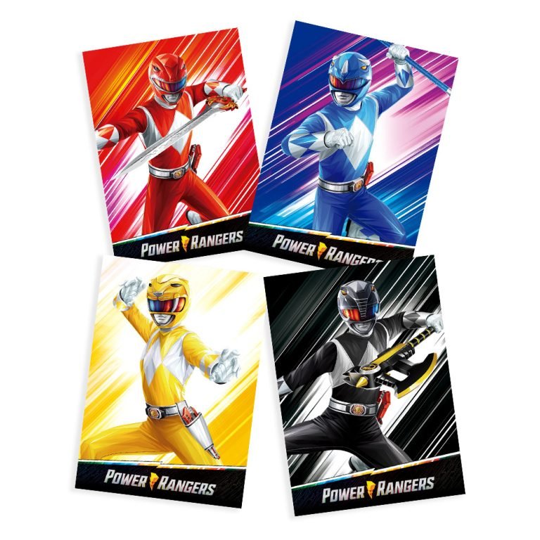 Power Rangers, 2 Cajitas (100 Sobres) - Editorial Berlin