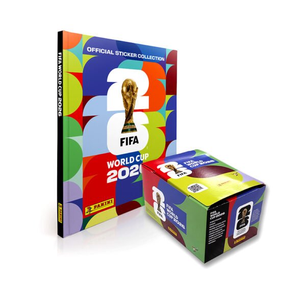 ALBUM COPA MUNDIAL 2026 PANINI – ALBUM TAPA DURA + 1 PAQUETON (104 ...
