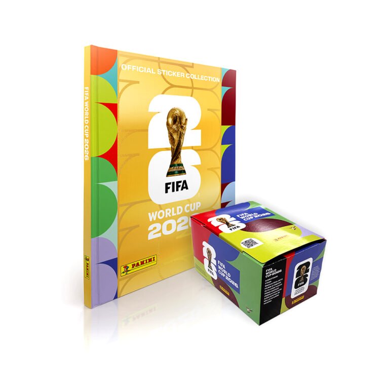 ALBUM COPA MUNDIAL 2026 PANINI – ALBUM TAPA DURA GOLD + 1 PAQUETON (104 ...